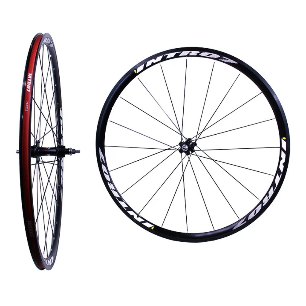 700C Bicycle Wheelset 30MM Fixed Gear Bike Single Speed Wheel Set Rim ...