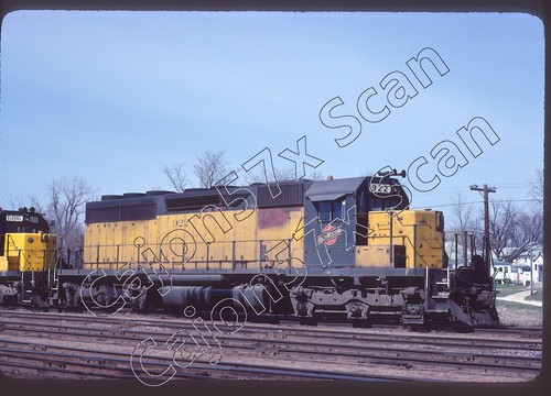 Original Slide- CNW SD40 922 ex-CGW At Oelwein, IA. 6/80 | eBay