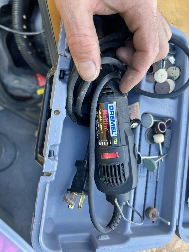 DREMEL MULTIPRO MODEL 395 TYPE 4 VARIABLE SPEED w/CASE & ACCESSORIES | eBay