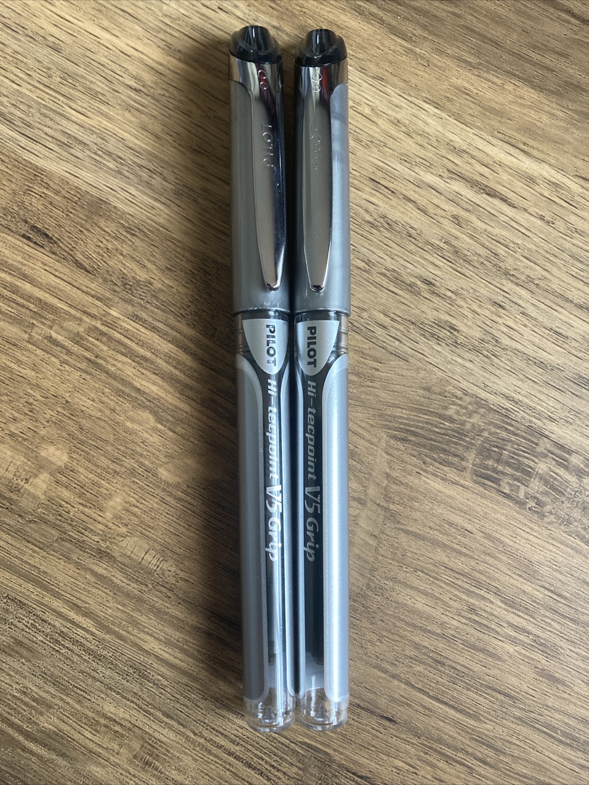 Pilot V5 GRIP Hi-Tecpoint Pure Liquid Ink 0.5mm R/Ball Pen,Black BXGPN ...