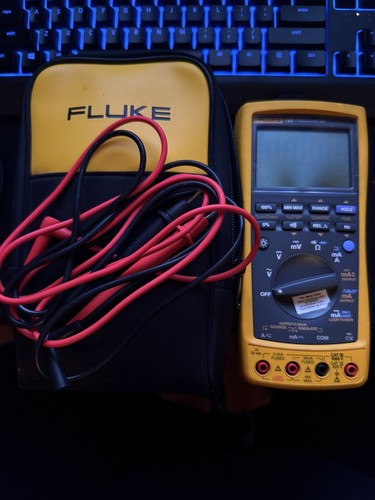 Fluke 789 ProcessMeter Multimeter W/ Fluke Bag And Leads | eBay