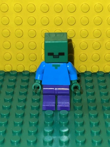 Lego Minecraft: Zombie - Dark Purple Legs min010 Sets 21118, 21256 ...