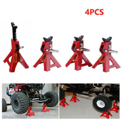 Metal Adjustable Jack Stands For Axial SCX10 Wraith TRX4 D90 RC Crawler ...