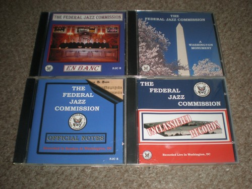 The Federal Jazz Commission 4 CD Lot Records Notes En Banc Monument ...