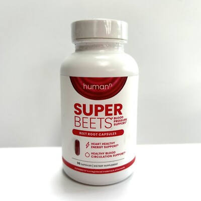 HumanN Super Beets Beet Root 90 Capsules Exp 05/26 SEALED | eBay