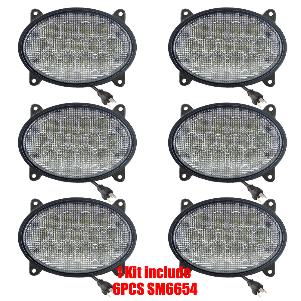 Oval LED Light Kit For Case/IH Combines Tractors 5088,6088,7010,7088 ...