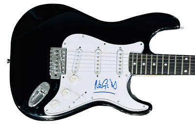 Peter Gabriel Signed Guitar Genesis Autographed Guitar EXACT PHOTO ...