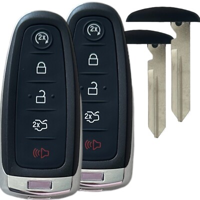 2 NEW SMART KEY PROXIMITY REMOTE FOB FOR FORD EXPLORER EDGE ESCAPE ...