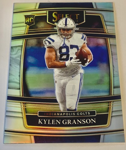 2021 Select Football Kylen Granson Rookie Silver Colts SP RC | eBay
