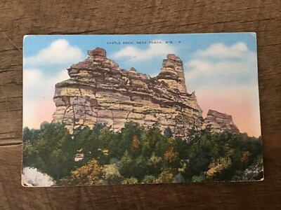Castle Rock Camp Douglas Wisconsin Postcard | eBay