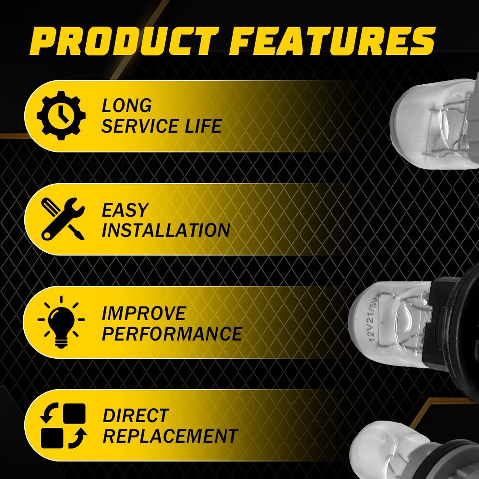 Tail Light Brake Reverse Bulb w/ Socket For 2016-2023 Toyota Tacoma ...