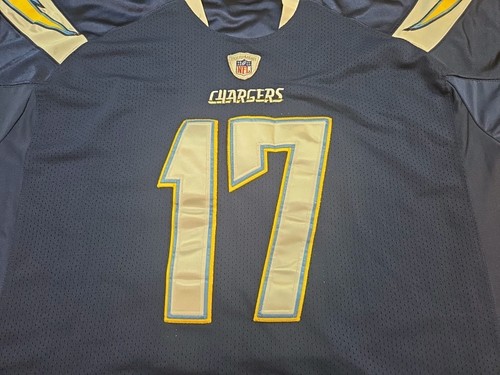 Reebok Philip Rivers San Diego Chargers Jersey Blue Adult 52 NFL ...