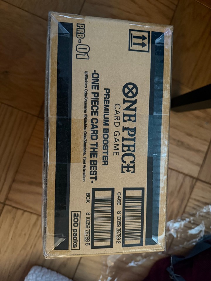One Piece PRB-01 English Case - 10 booster boxes - sealed case | eBay