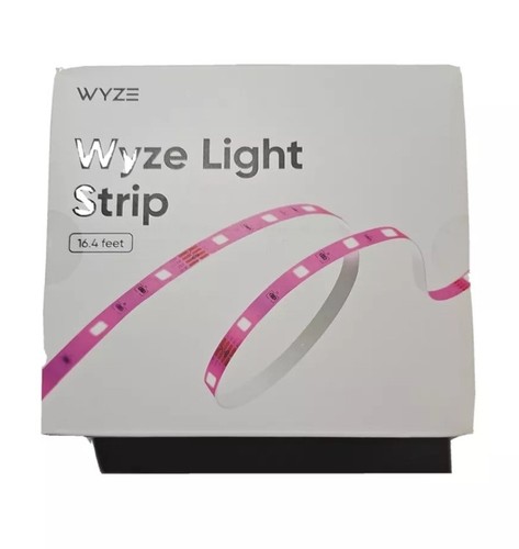 Wyze WLPSTG-5 Light Strip 16.4ft WiFi LED Light Strip, 16 Million ...
