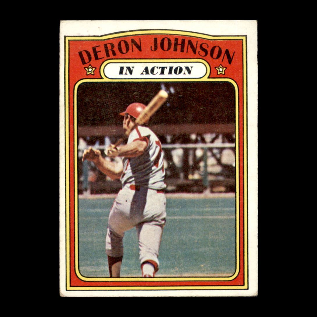 Deron Johnson In Action 1972 Topps Philadelphia Phillies #168 | eBay