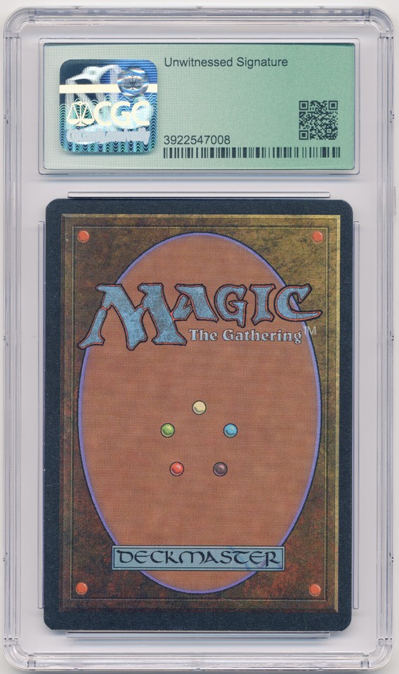 Graded Signed Alabaster Potion CGC 8.5 Legends Artist Harold McNeill ...