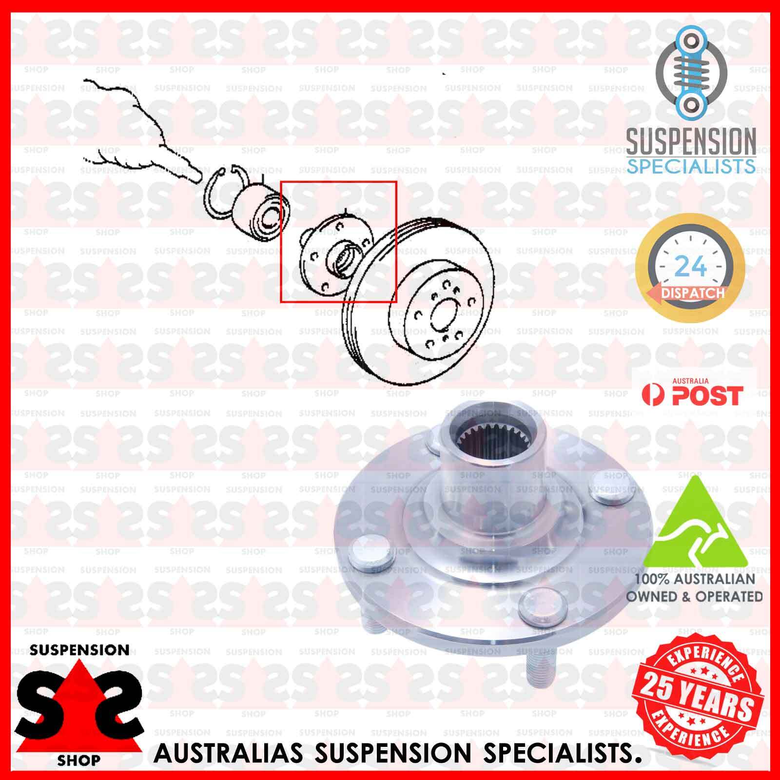 Front Axle Wheel Hub Suit TOYOTA Yaris (_P13_) 1.3 (NCP130_, NCP130R ...