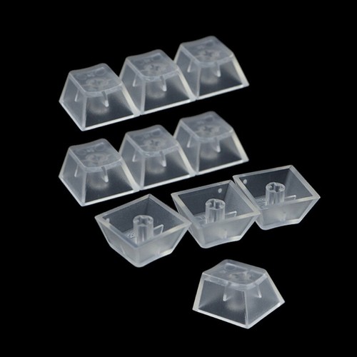 10Pcs ABS Keyboard Keycap Transparent ABS Key Caps for Mechanical ...