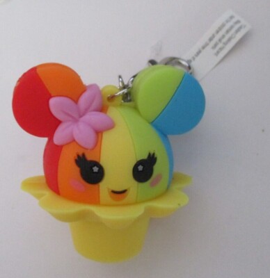 DISNEY - Aulani, Hawaii Wishables MICKEY MOUSE SHAVE ICE Keychain - NWT ...