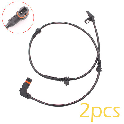 2pcs Front ABS Speed Sensor Left & Right Side Fit for Mercedes Benz ...