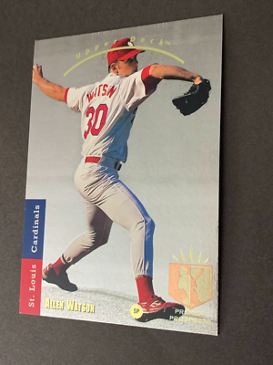 1993 Upper Deck SP Allen Watson Premier Prospects #288 Card | eBay