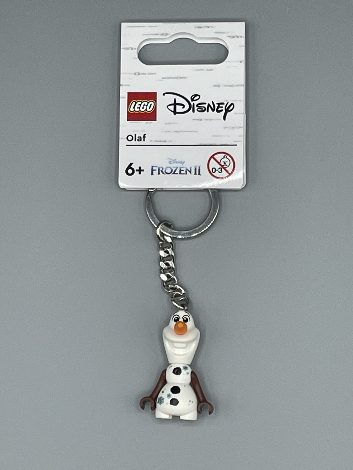 LEGO 853970 / 6275724 Disney OLAF Minifigure KEYCHAIN Key Ring, RETIRED ...