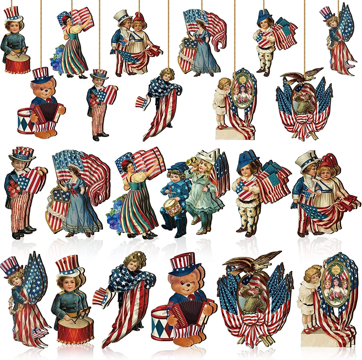 Vintage July 4th Clip Art