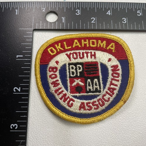 Vtg Oklahoma BPAA Youth Bowling Association Patch 31MC | eBay