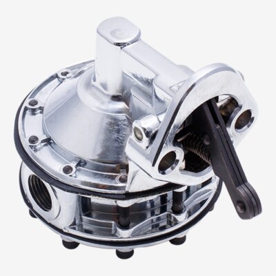 Fuel Pump Small Block Chevrolet V8 262-400 Chrome Mechanical 9psi ...