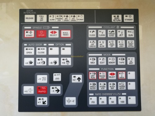 VX-400 VX-500 Machining Center Operation Panel Control Panel #F8 | eBay