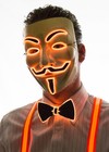 Light Up Anonymous mask Guy LED Halloween Cosplay Vendetta Hacker ...