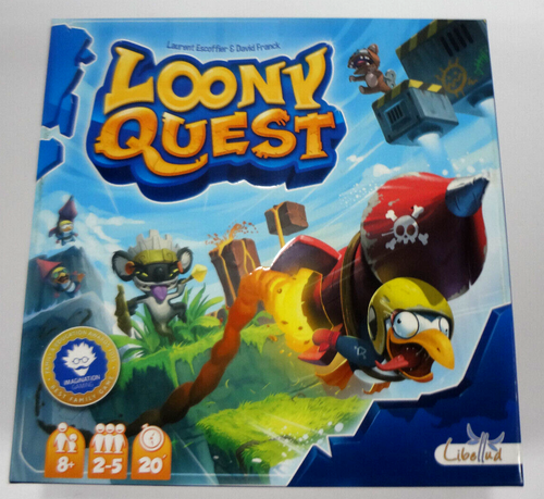 Loony Quest - Board Game by Libellud Imagination Gaming - Very Good ...