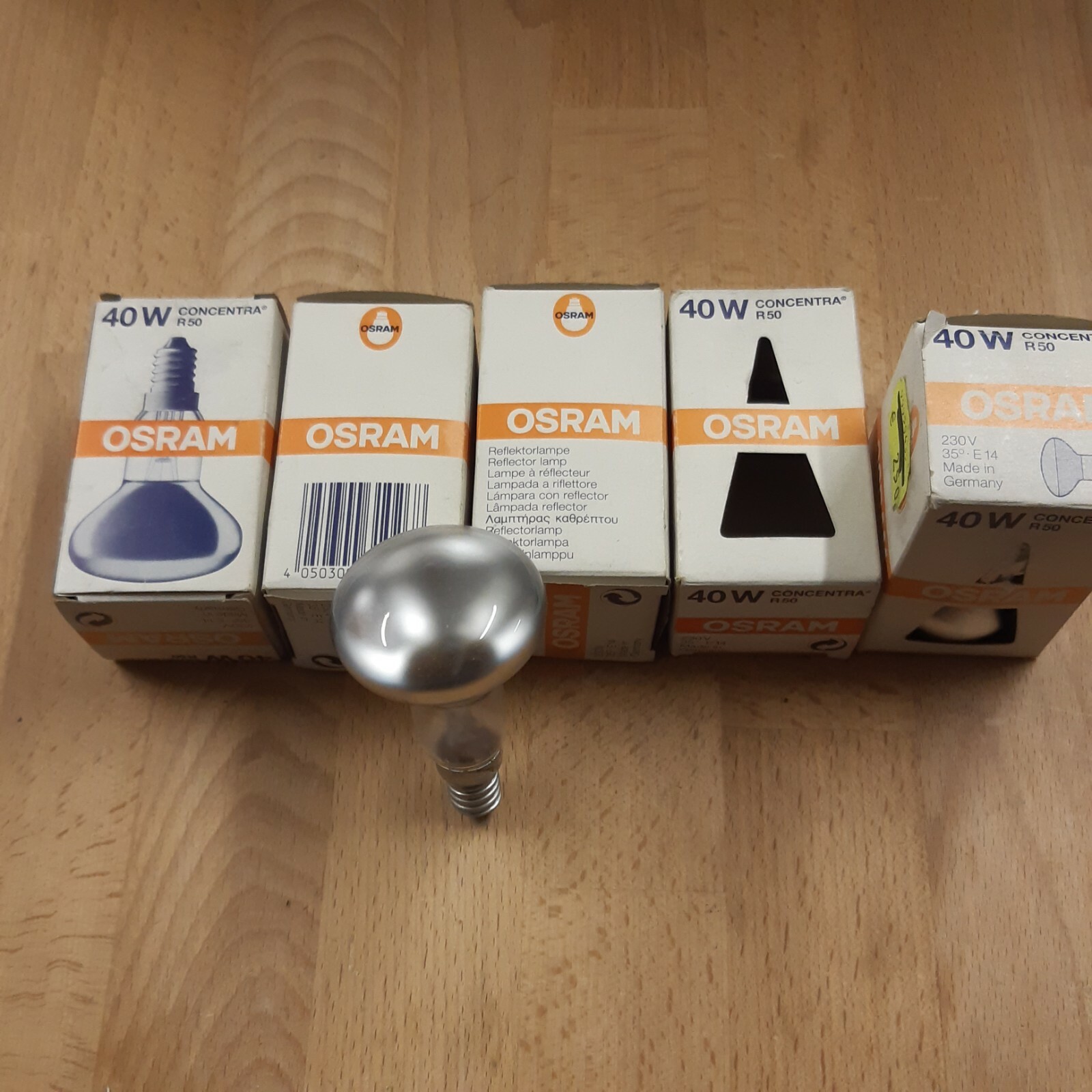 AUSWAHL Osram CONCENTRA Reflektor Spot R80 R63 80° 30° E27 25W 40W 60W ...