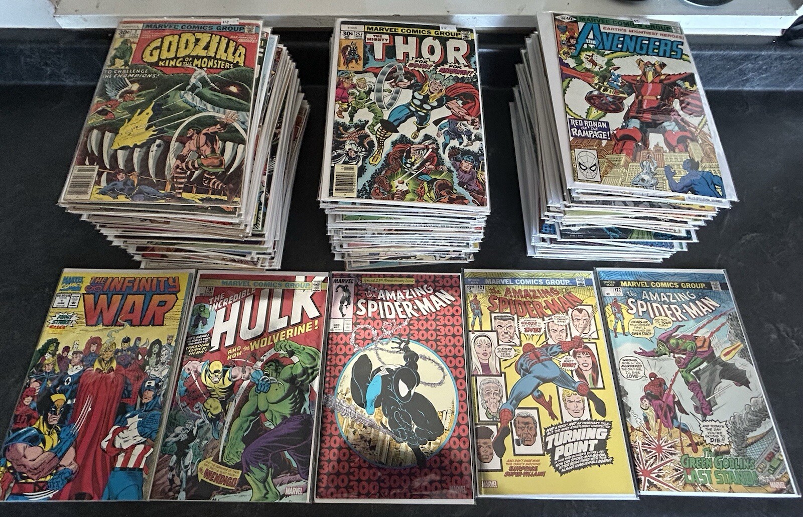 Marvel Comic Book Collection x174- Amazing- Spiderman- Avengers-X-Men ...