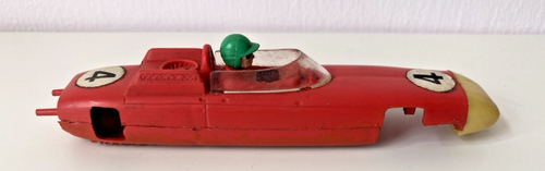 Scalextric Tri-Ang BODY ONLY Rare Porsche F1 Red Vintage Slot Car C86 ...