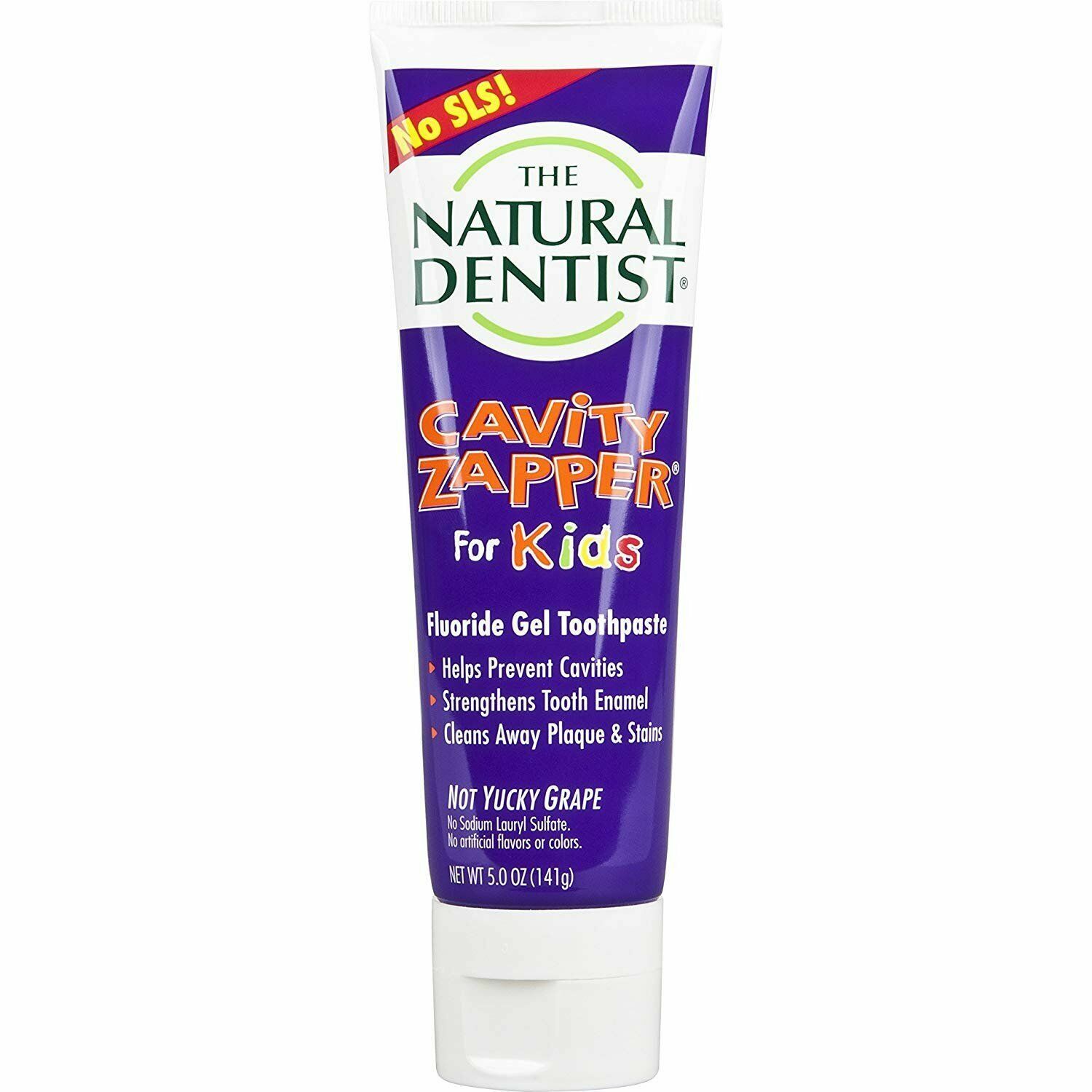 Natural Dentist Cavity Zapper Toothpaste Grape 5oz 714132000639a323 for ...