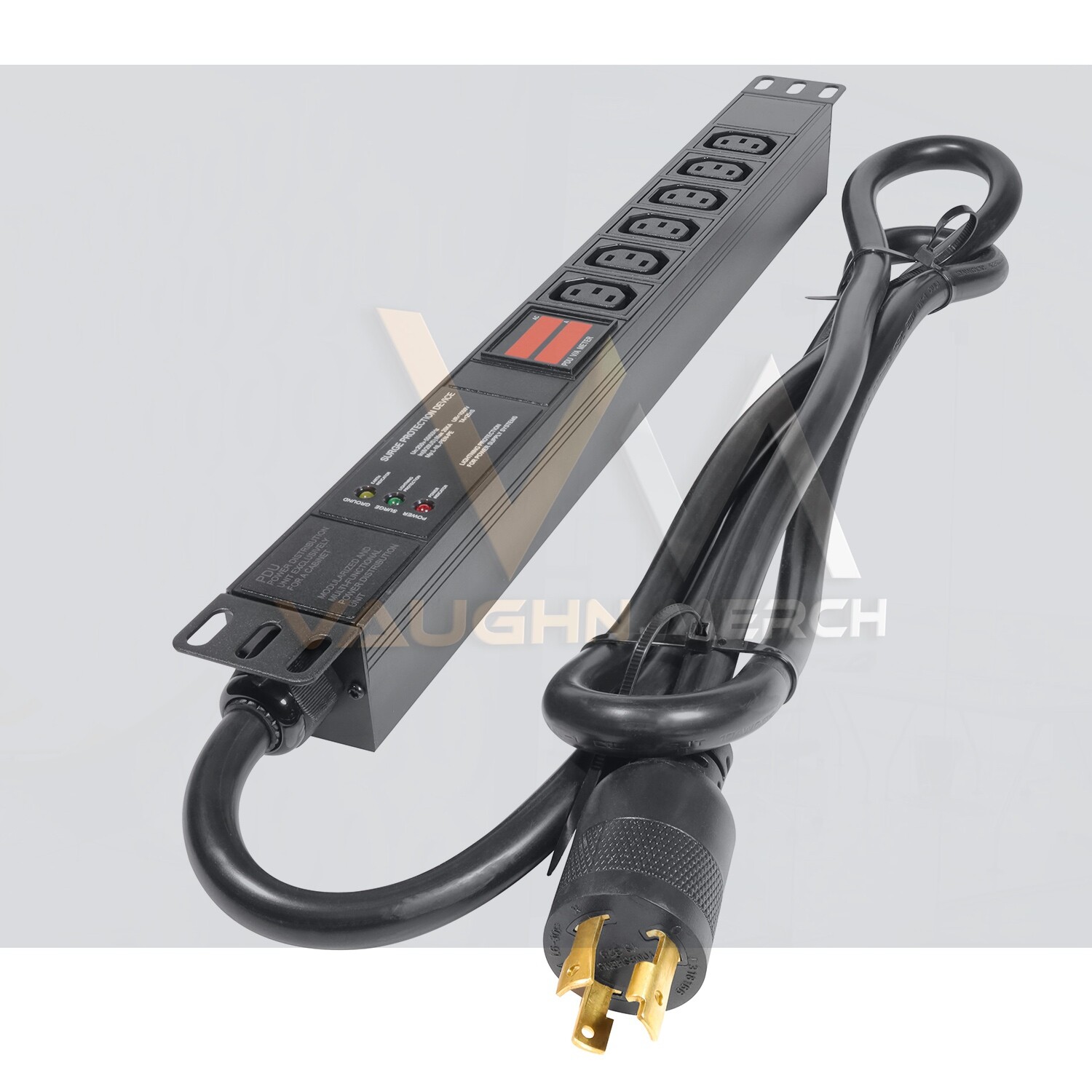 LCD Metered PDU 240V 30A L6-30P 6xC13 Cryptocurrency Mining, Antminer ...