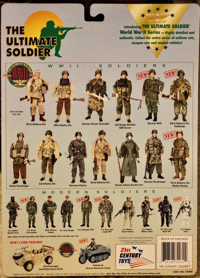 101st Airborne Pathfinder, 506th Regiment, 1/6 Accessory Pack, Ultimate ...