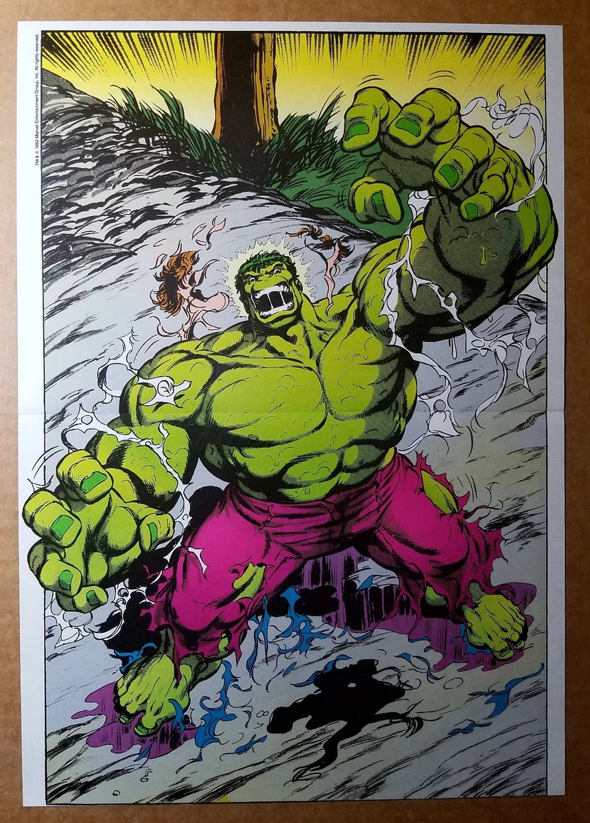 Hulk Comic Poster