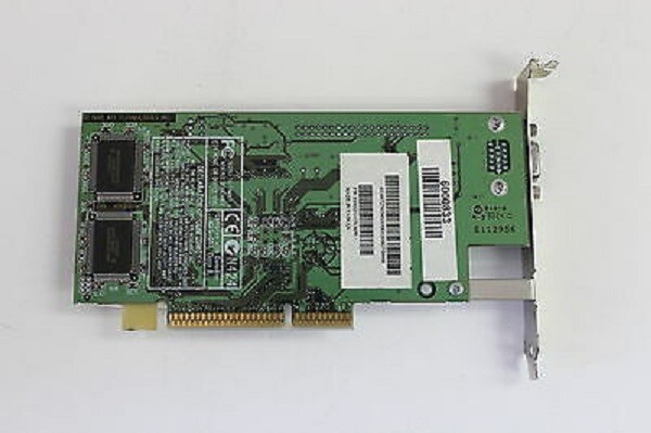 ATi 3D RAGE PRO 43203 4MB AGP Video Card Part No:109-43200-10 Ver. 2.0 ...