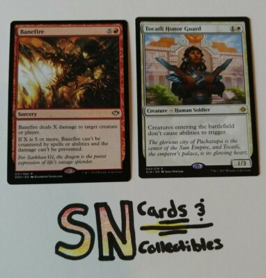 Banefire and Tocatli Honor Guard! NM/M Free Shipping! | eBay