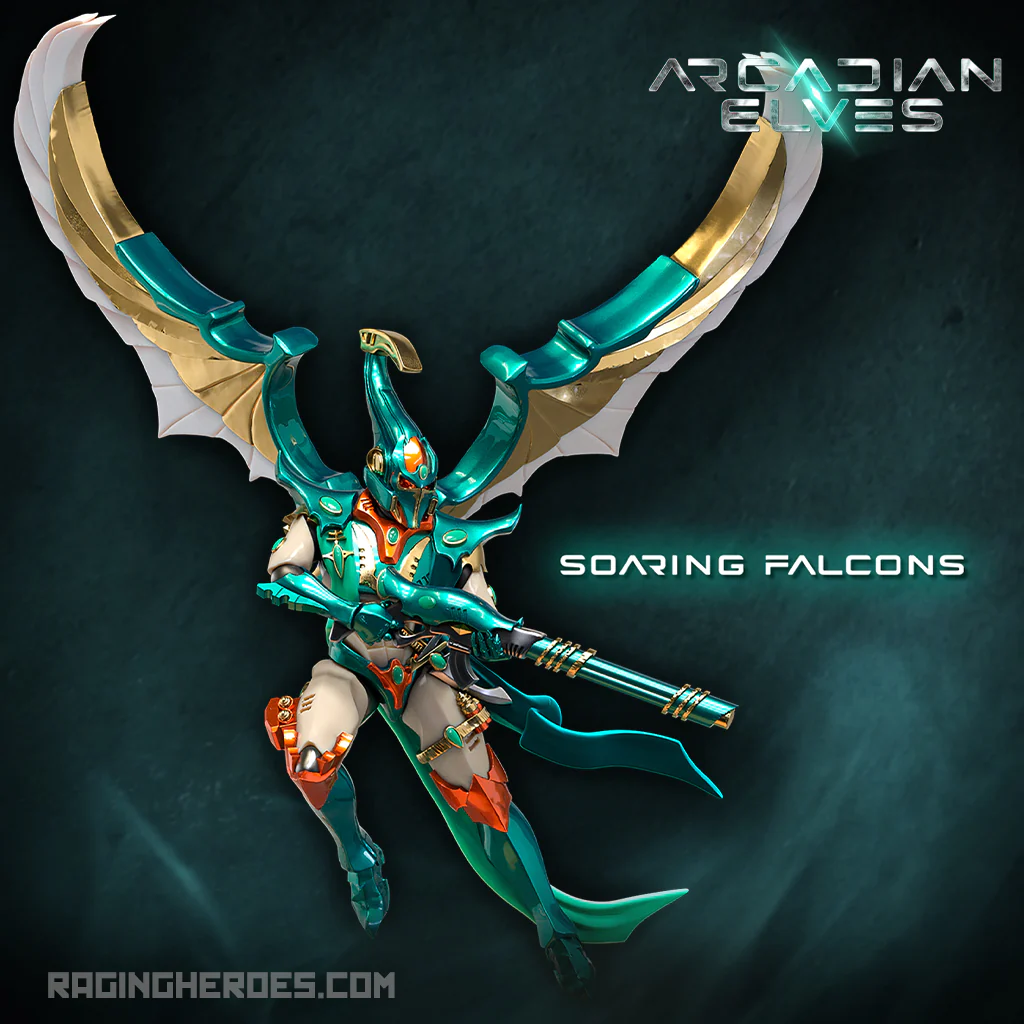 Soaring Falcons Raging Heroes Aeldari Swooping Hawks Baharroth Phoenix ...