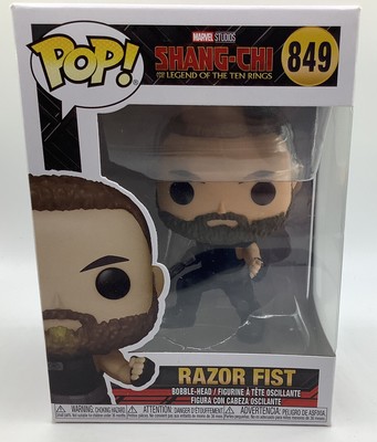 Razor Fist Marvel Shang-Chi Legends Of Ten Rings Funko Pop! #849 | eBay