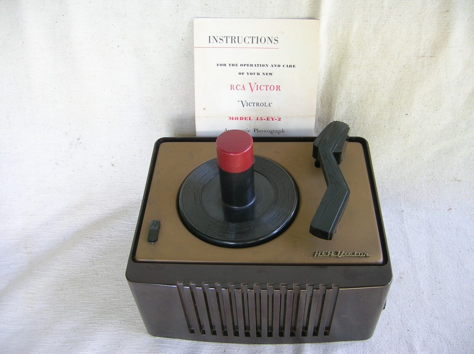 RCA Victor model 45-EY-2 automatic phonograph 45 RPM record player | eBay