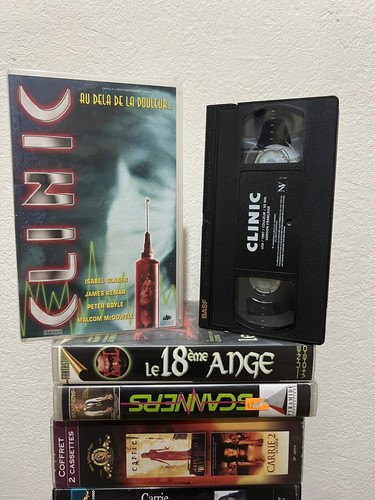 K7 VHS / CASSETTE VIDEO - CLINIC ( FILM D'HORREUR ) | eBay
