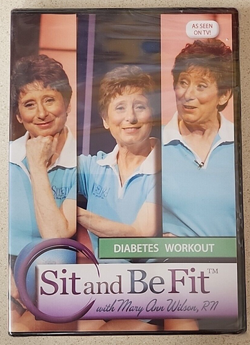Diabetes Workout Sit and Be Fit with Mary Ann Wilson As Seen On TV DVD ...