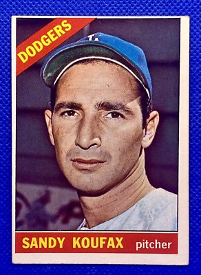 1966 Topps Sandy Koufax #100 VG-EX. RC109 | eBay