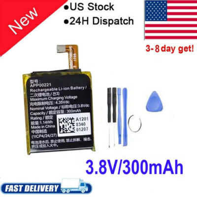 300mAh APP00221 Rechargeable Li-ion Battery Fr APACK APP00221 ...
