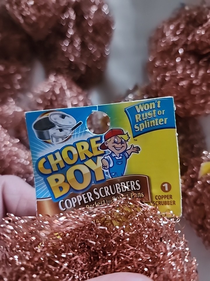 13 CHORE BOY COPPER SCRUBBER , ..100 % COPPER | eBay