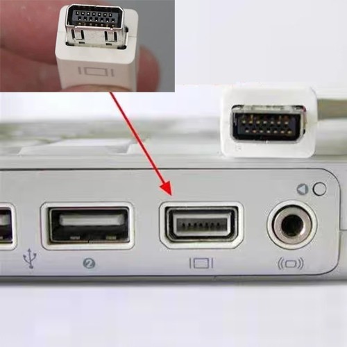 Mini VGA to VGA Adapter Cable 603-0607 for Apple eMac iMac PowerBook ...